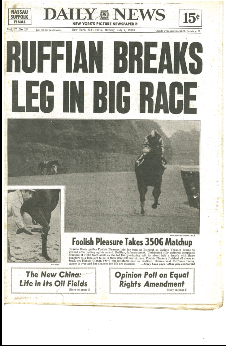 “All 1’s” Ruffian, The Real Story - Past The Wire